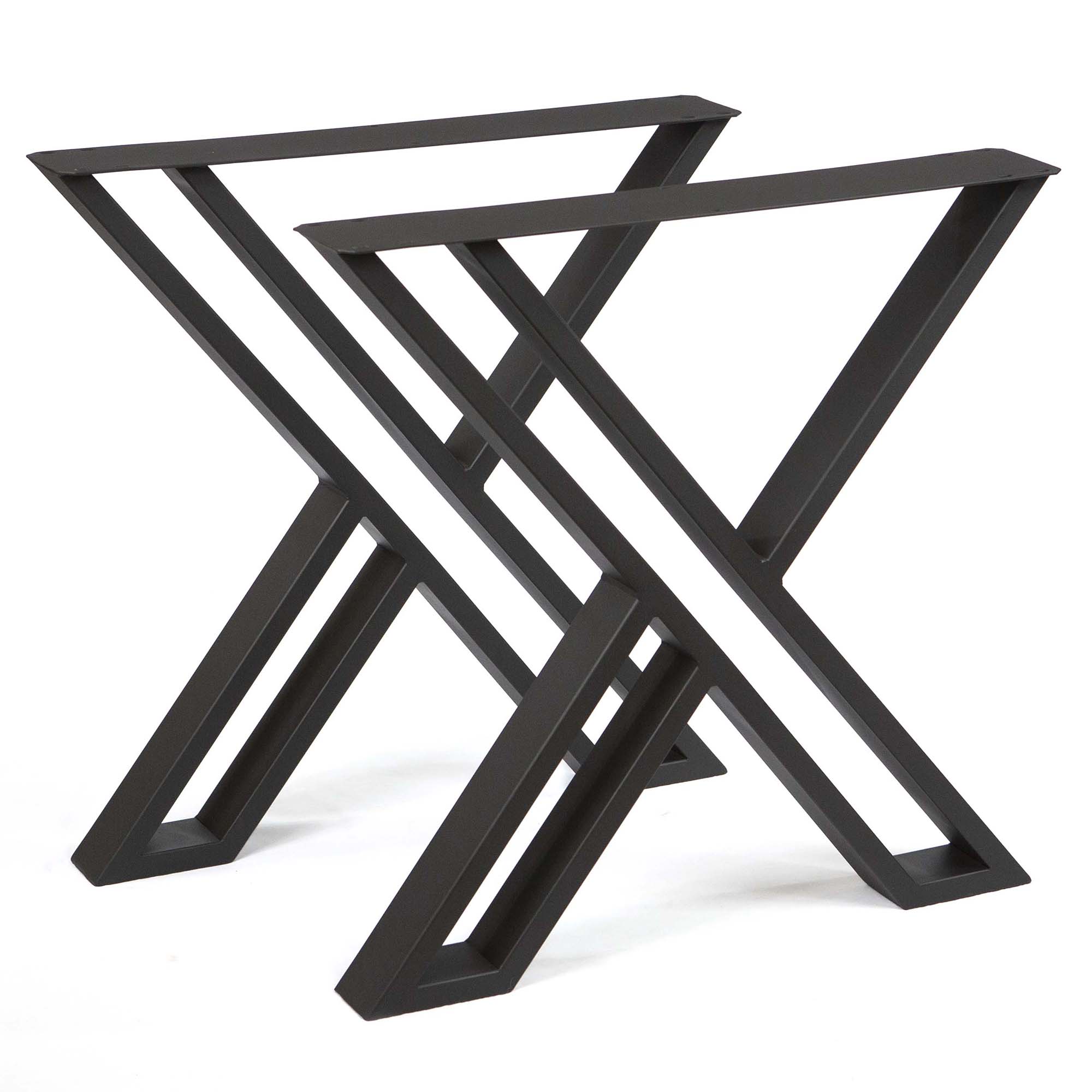 Double X Shaped Furniture Legs – Rusty Design Dallas