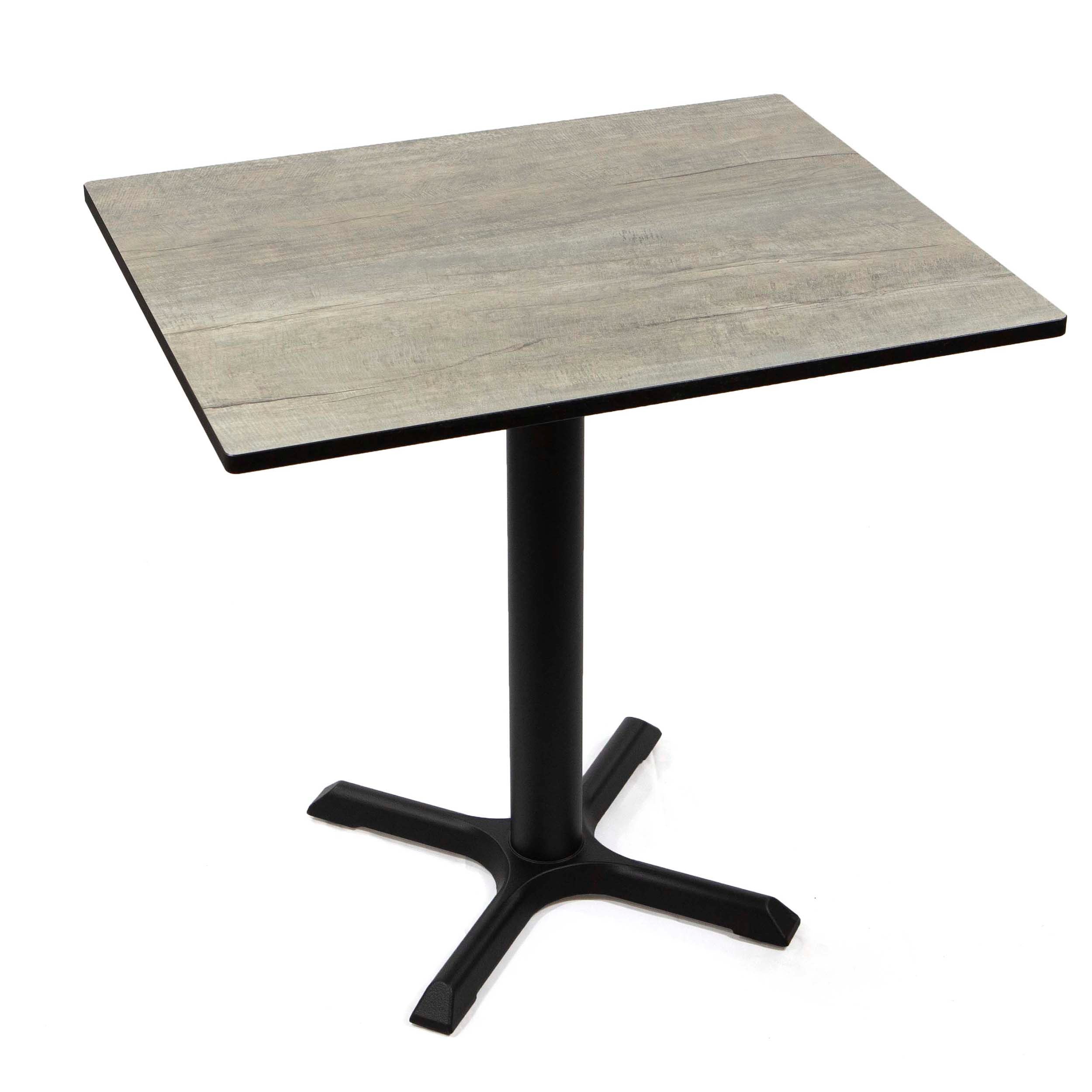 24 x 30" HPL Restaurant Cafe Table, Slate Grey Color #J28H2430SL ...