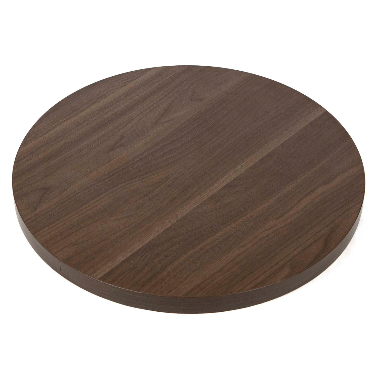 24" Round Melamine Bistro Cafe Table Tops, Dark Walnut Color #KBD24-WN ...