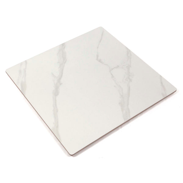 24 x 24" Sintered Stone Restaurant Table Top, White Color #KE2424-W ...
