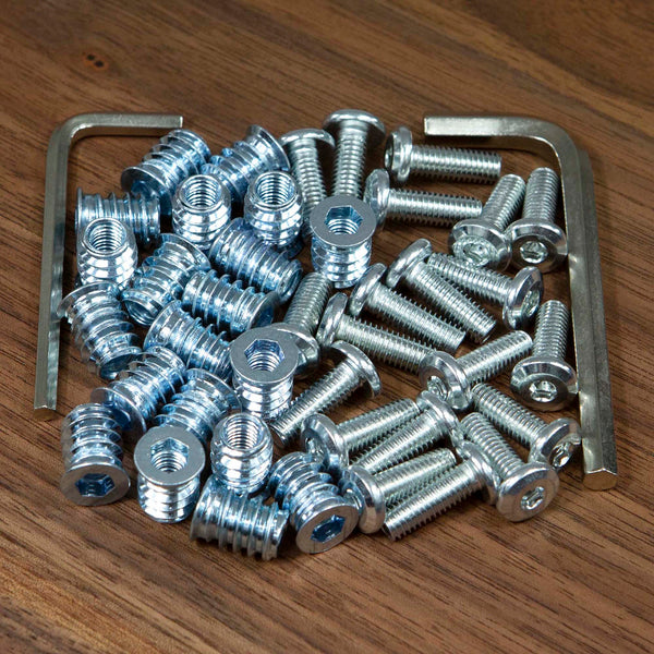 RUSTY DESIGN Wood Inserts and Bolts Set/20 RIN61520 – Rusty Design Dallas