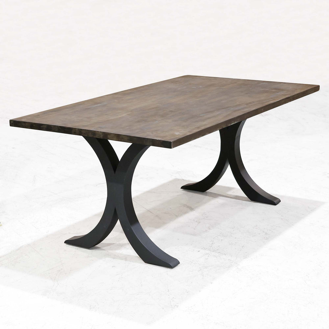 Flowy New-X Dining Table Legs, #ST3013 – Rusty Design Dallas