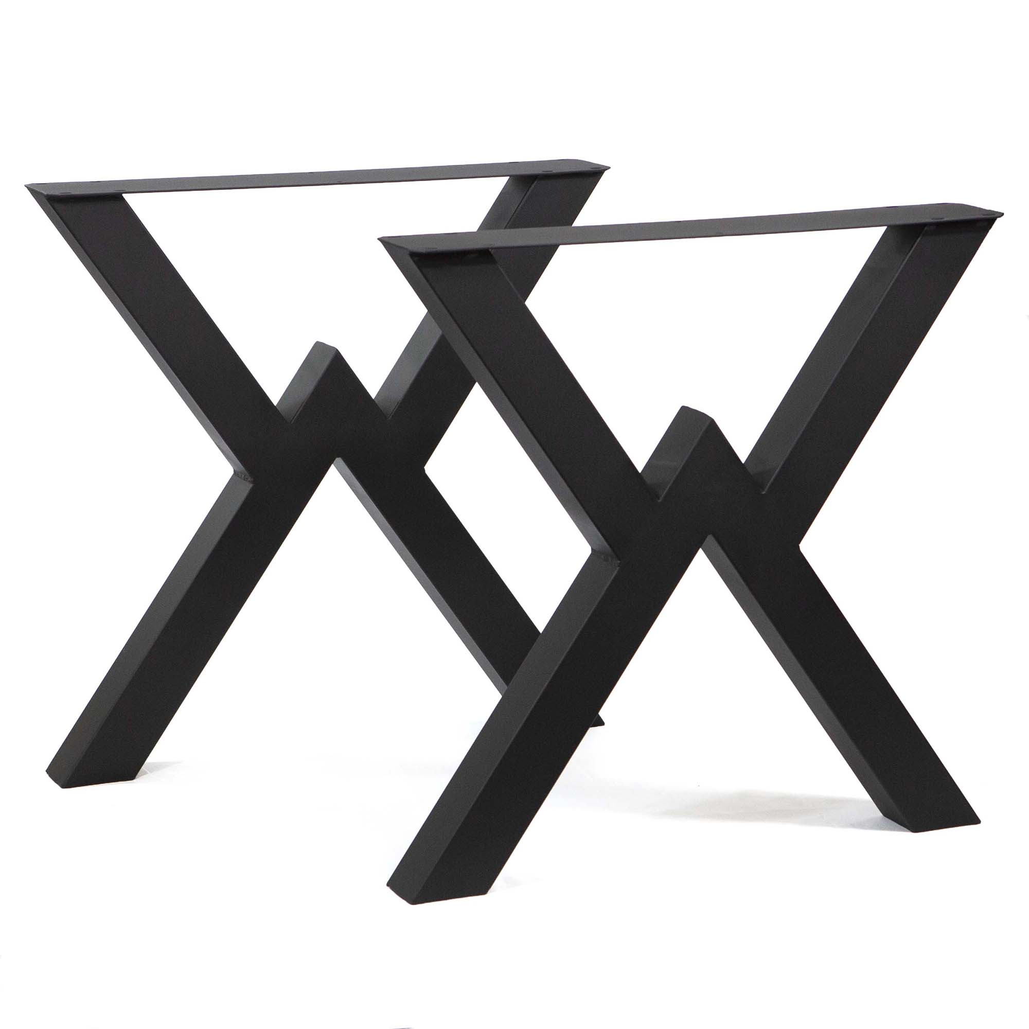 Peak Shaped Dining Table Legs, Made in 3"x3" Tubing, 1 Pair #ST3210 ...